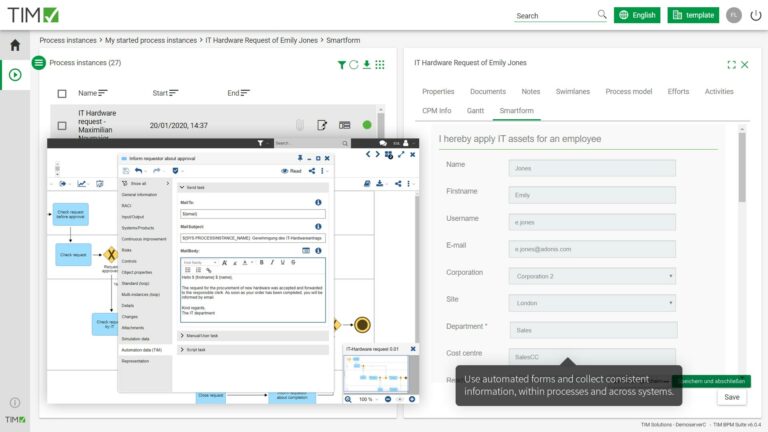 ADONIS Process Automation | Workflow Execution