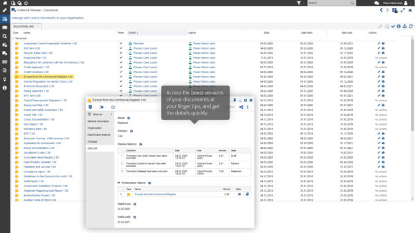 ADONIS Document Release Workflow | Document Controlling. Done Right.