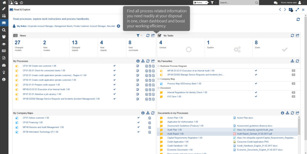 ADONIS Reader Portal | Explore Your Company's Processes With Ease